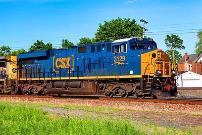 Free Downloadable CSX Transportation (CSXT) ES44AC Train Puzzle